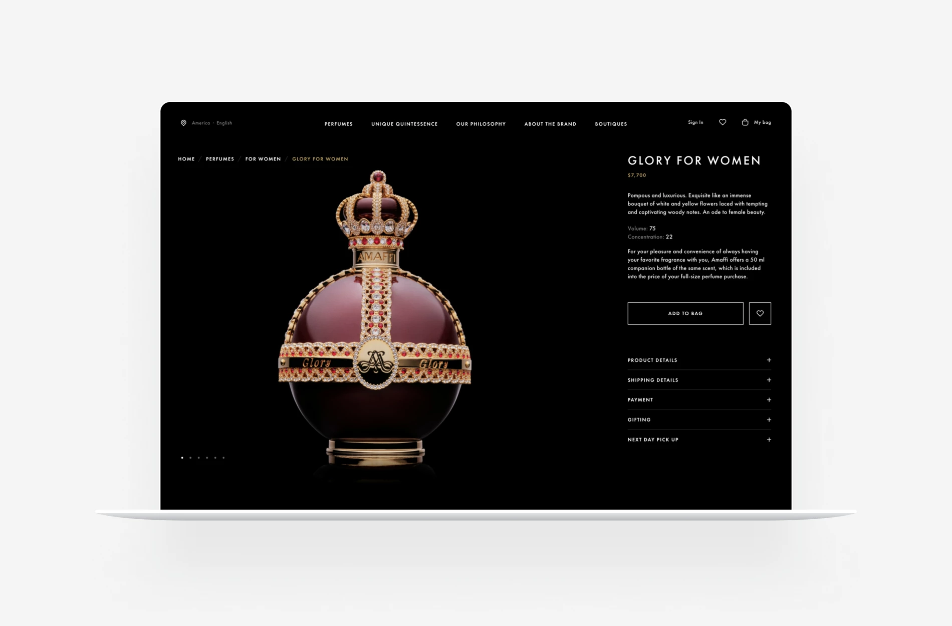 Luxury eCommerce UX design best practices and a case study | Vide Infra
